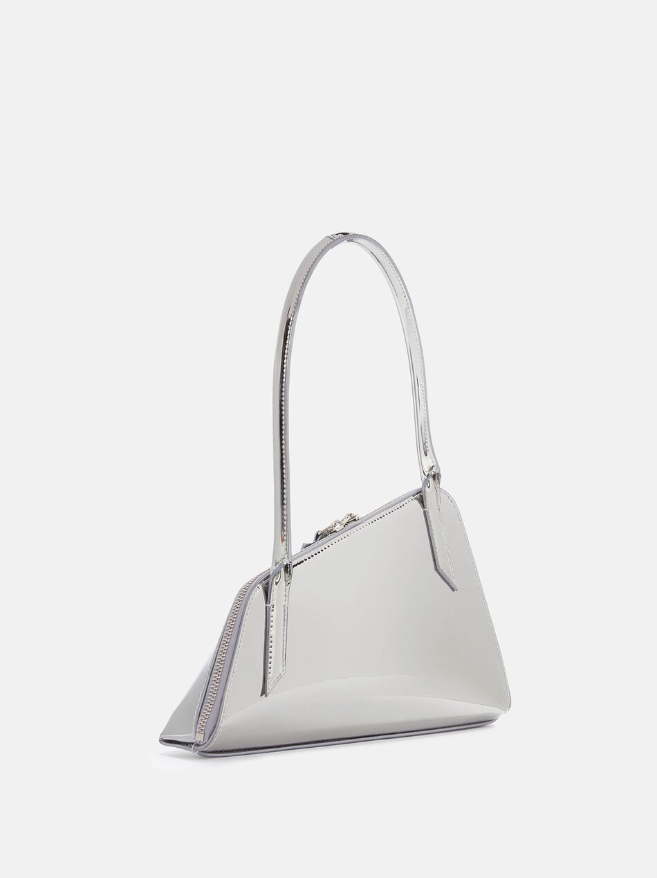 ''Sunrise'' silver shoulder bag for Women | THE ATTICO®