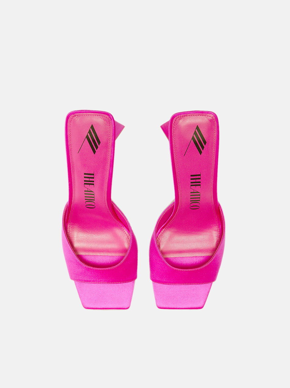 ''Mini Devon'' fuchsia mule for Women | THE ATTICO®