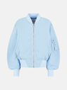 ''Anja'' baby blue bomber for Women | THE ATTICO®