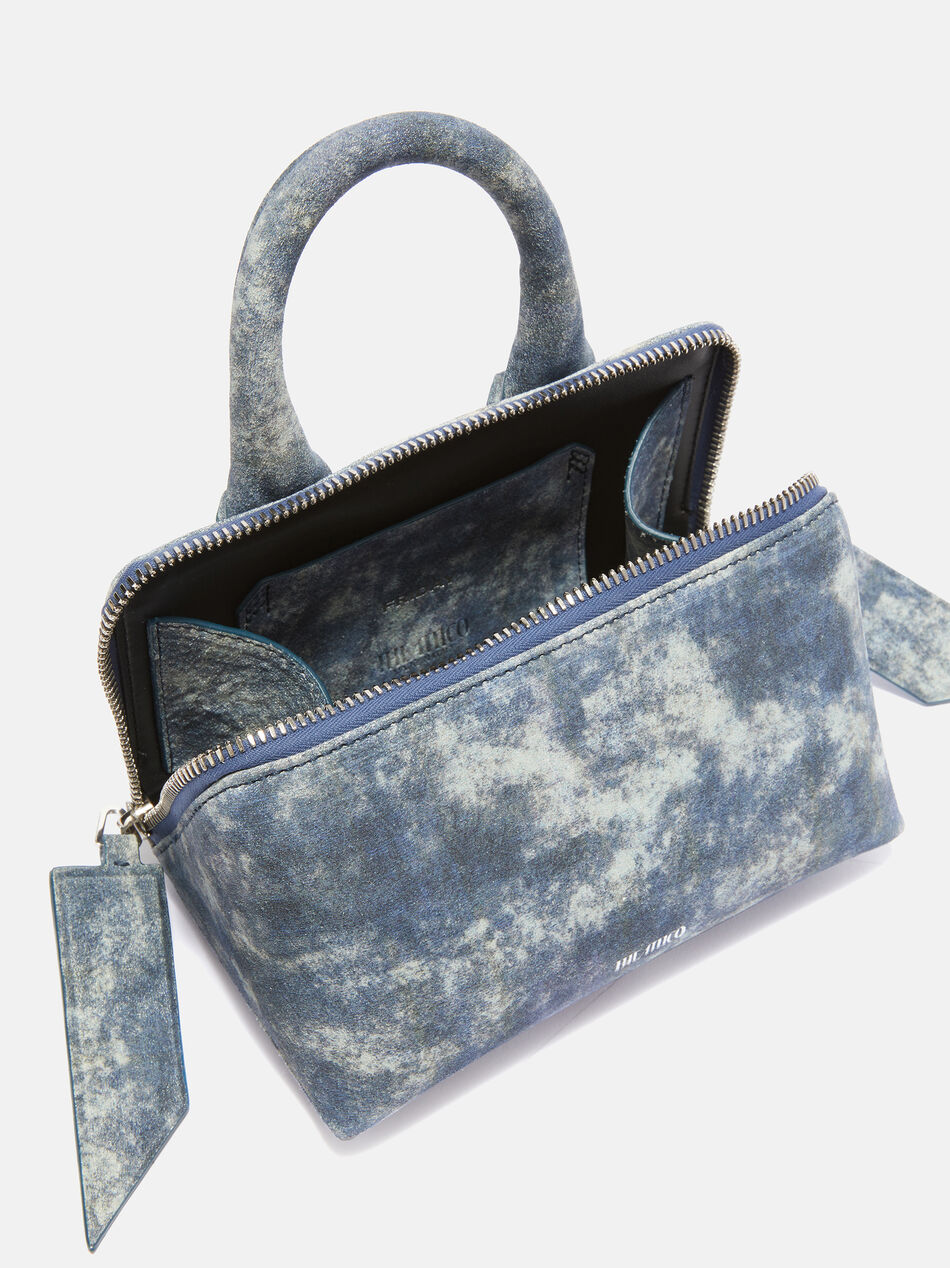 ''Friday'' blue denim mini handbag for Women | THE ATTICO®