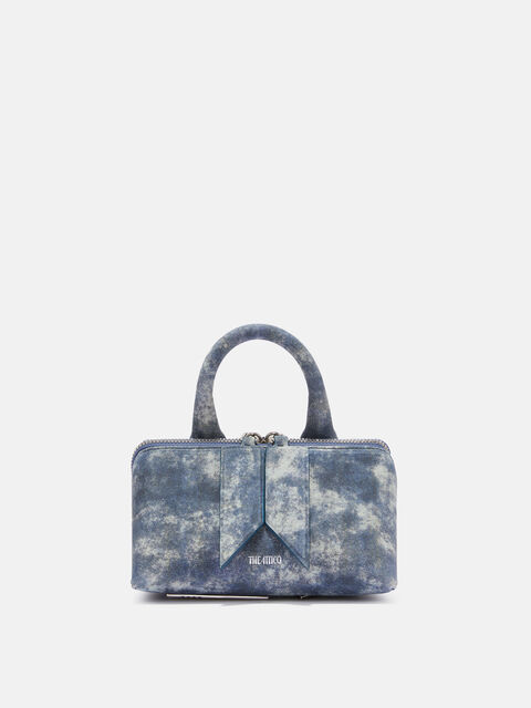 ''Friday'' blue denim mini handbag for Women | THE ATTICO®