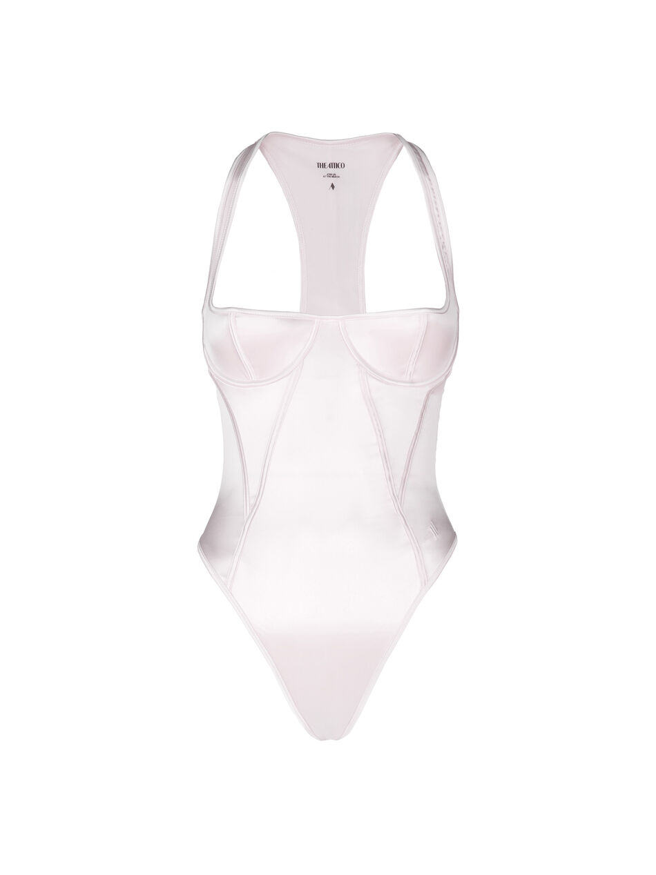 Light pink one piece for Women | THE ATTICO®