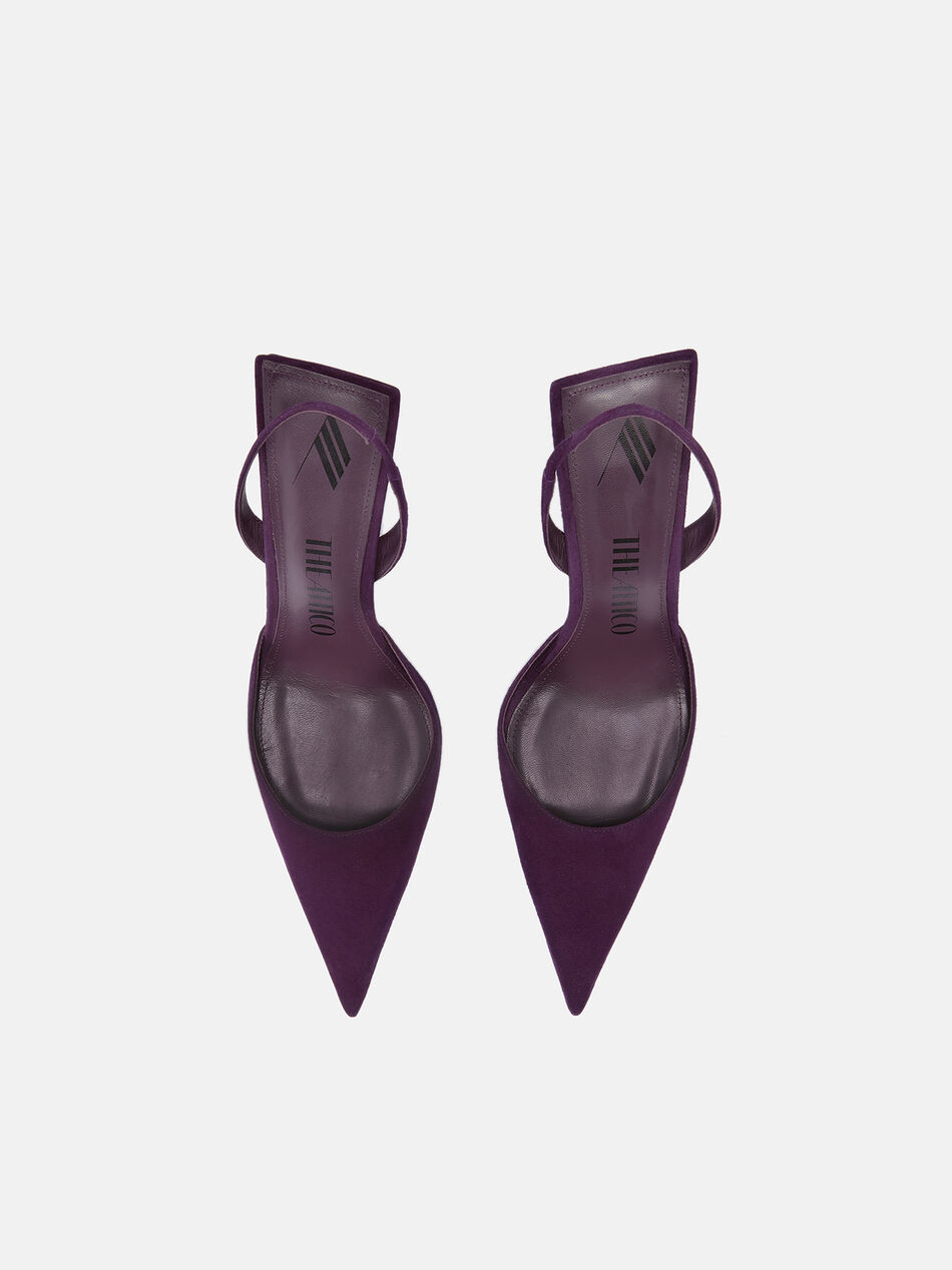 ''Ester'' amaranth slingback for Women | THE ATTICO®